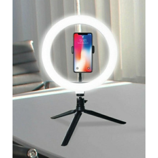 Ring Light 8 Polegadas 20cm com Tripé mesa | Shopee Brasil
