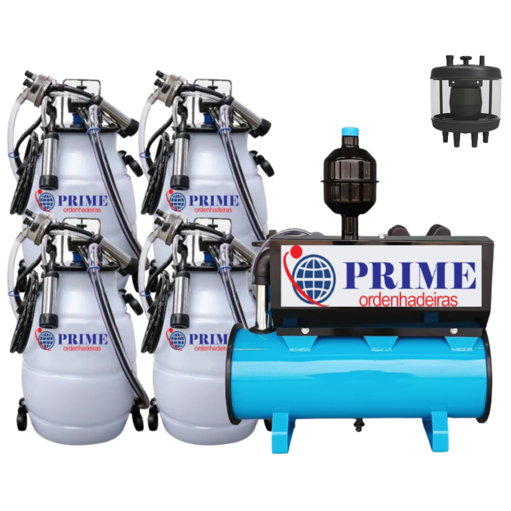 Ordenhadeira Mecanica Completa Bv 450 2 Conjuntos E Lavador | Shopee Brasil