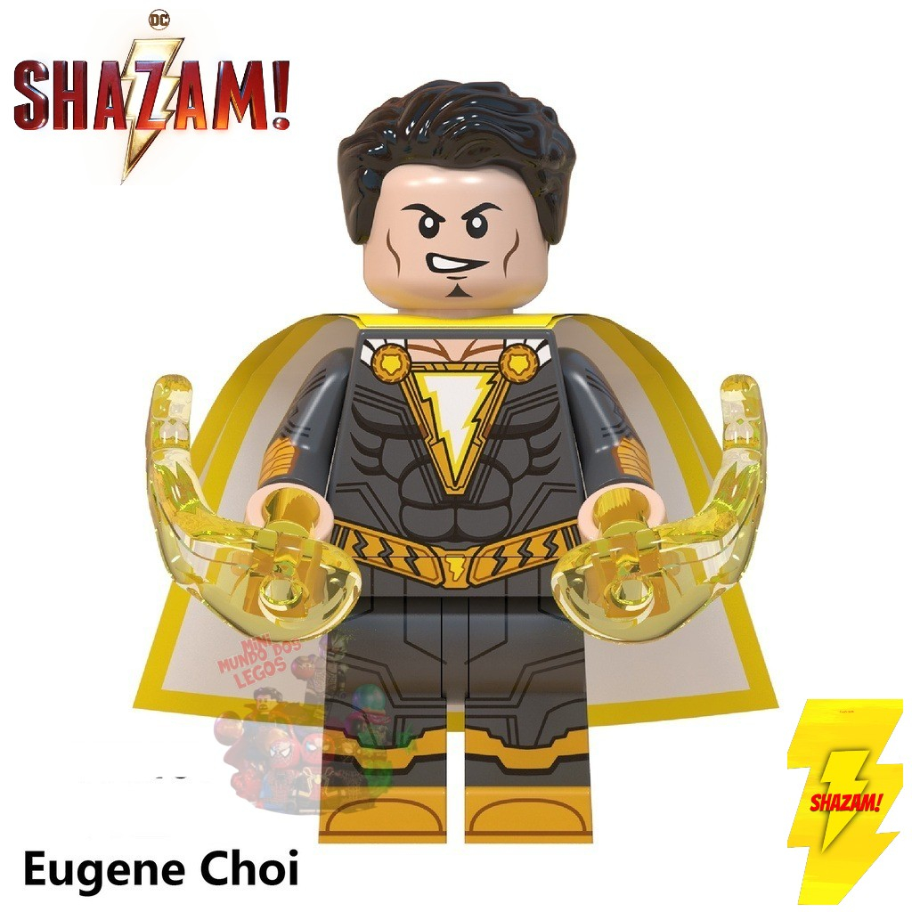 Familia Shazam Miss minifigure Black Adam Thaddeus Sivanav Billy Batson ...