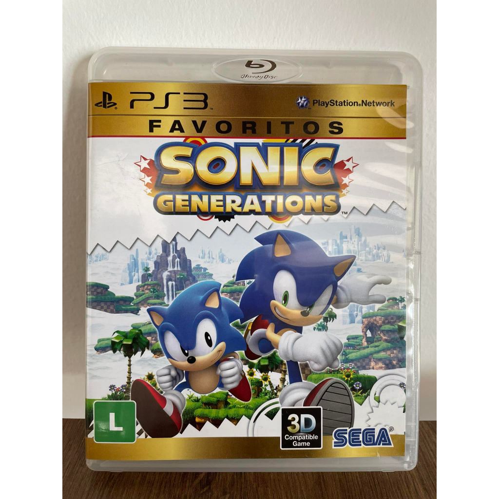 Jogo Sonic Generations Ps3 | Shopee Brasil
