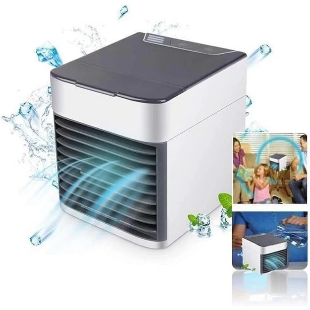 MINI AR CONDCIONADO Climatizado-Umidificador (900612) Luz Led Portátil ...