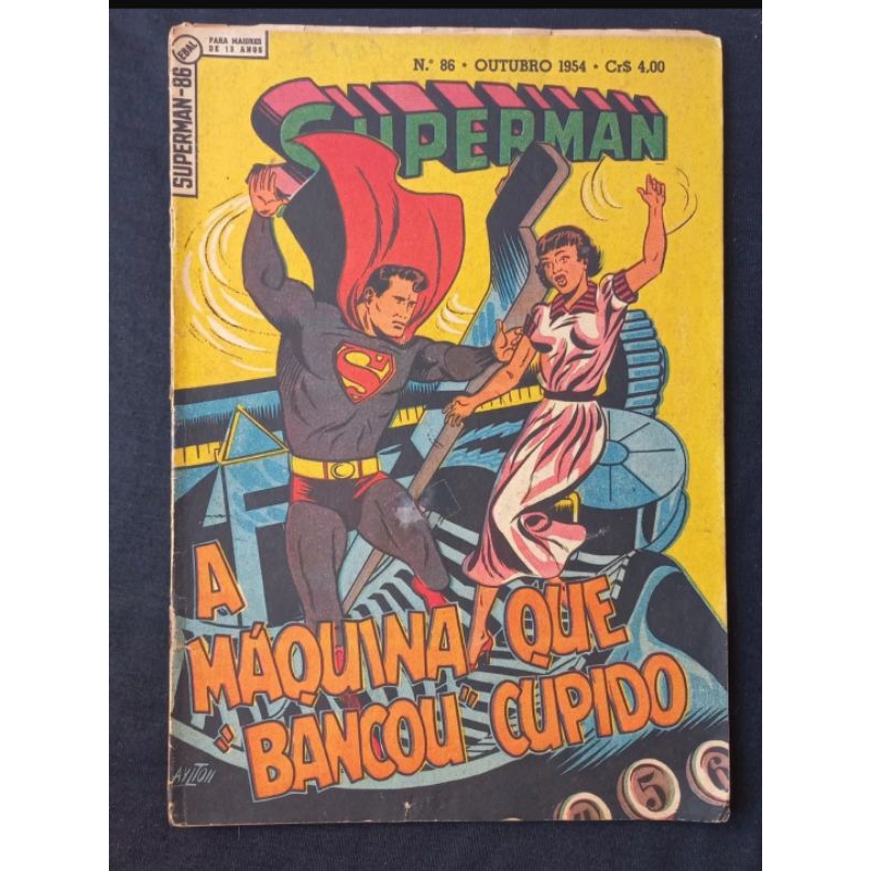 hq superman ebal antigo. gibi super homem antigo ebal | Shopee Brasil