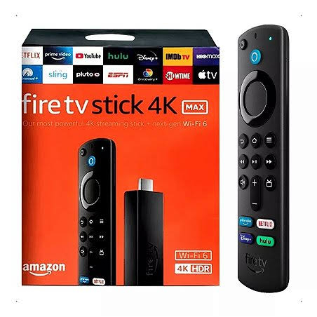 Amazon Fire Stick Tv 4k Max 8gb 3º Ger. 2gb Ram C/ Wifi 6 ORIGINAL ...
