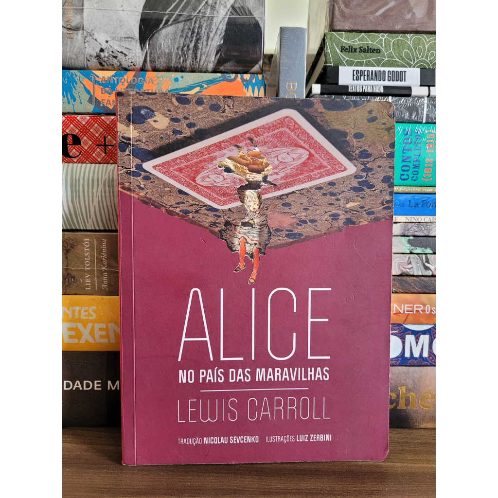 Alice no País das Maravilhas - Lewis Carroll (Cosac Naify) | Shopee Brasil