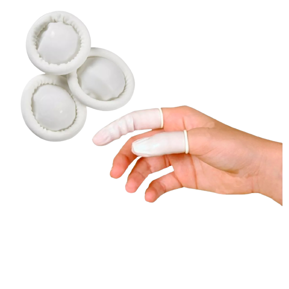 Dedeira De Latex Descartavel 100 Unidades - Santa Clara | Shopee Brasil