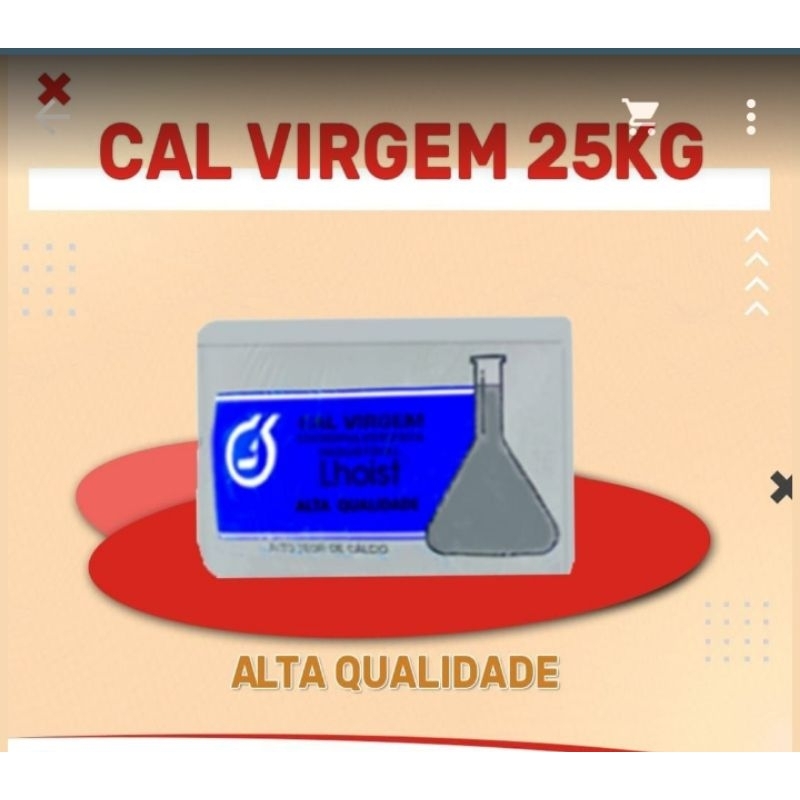 cal virgem agricula 10kg | Shopee Brasil