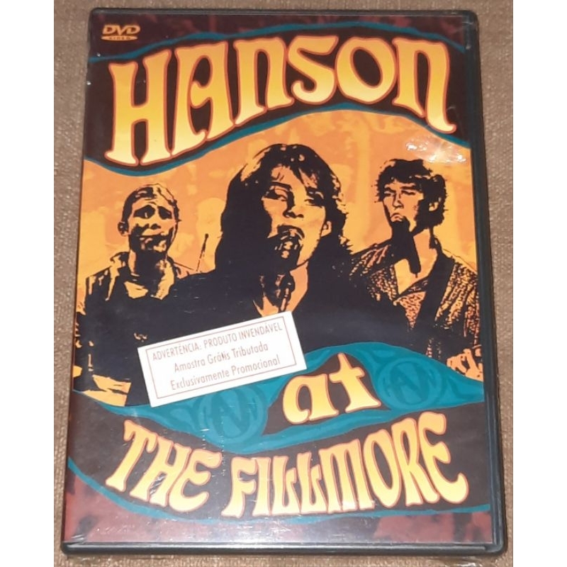 DVD Hanson at the fillmore original lacrado 1036 | Shopee Brasil