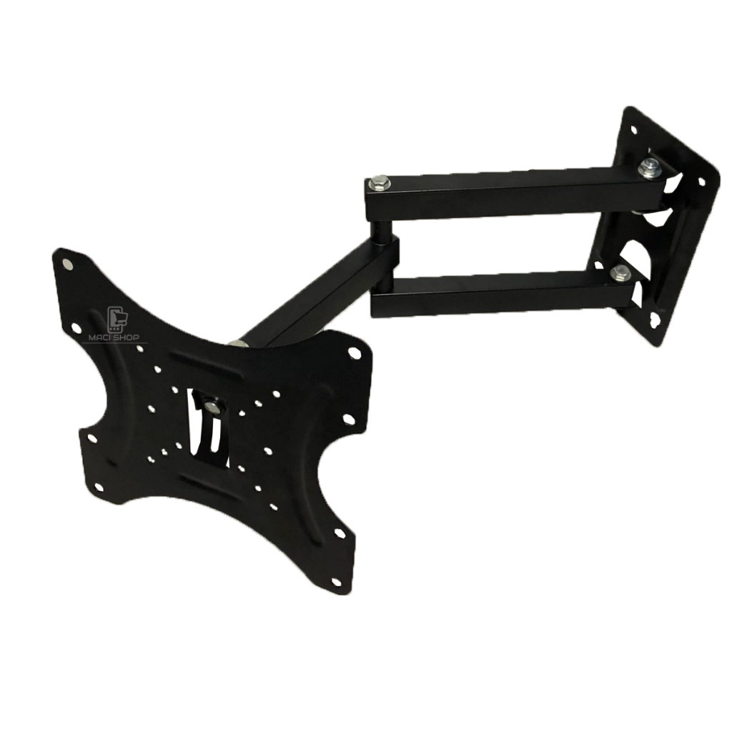 Suporte Para Tv Articulado Lcd Led Plasma 17" a 42" Samsung LG ...