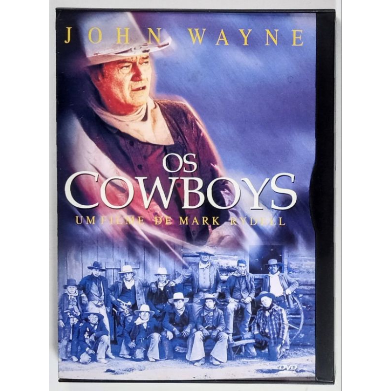 DVD Os Cowboys - John Wayne / Snapcase (original) | Shopee Brasil