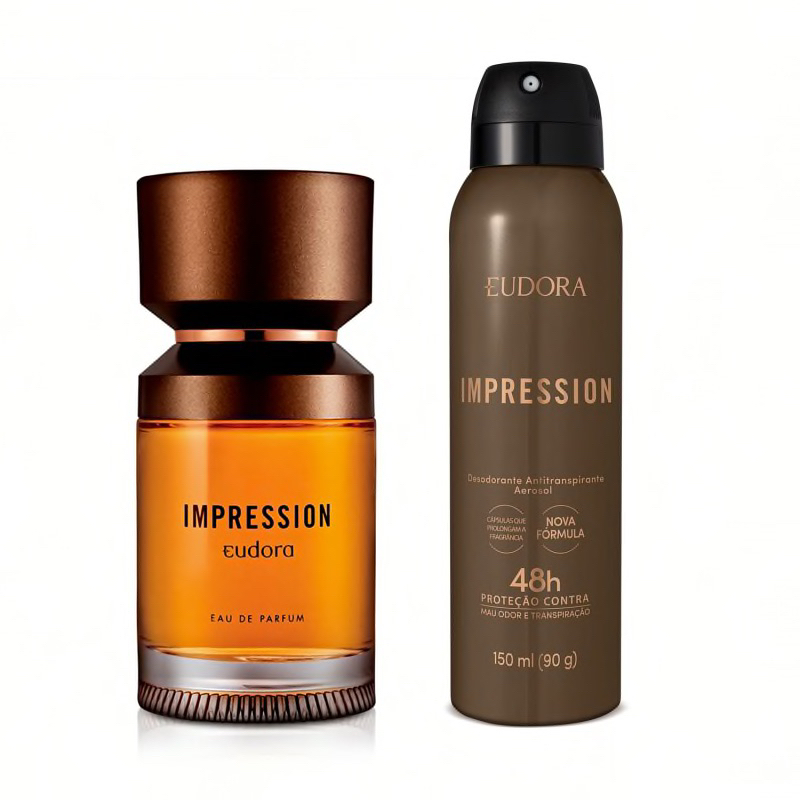 Combo Impression: Eau De Parfum 100ml + Desodorante Antitranspirante ...