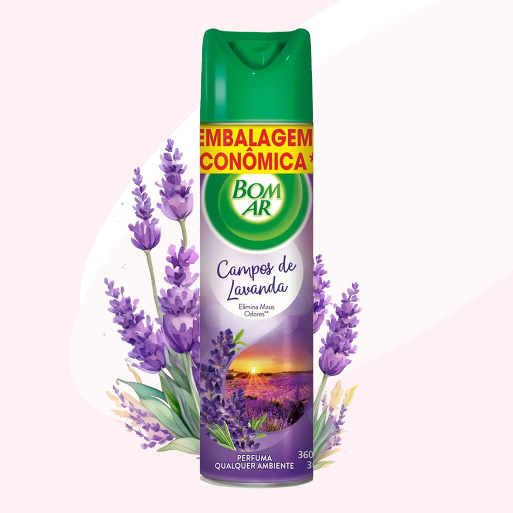 Bom Ar Spray Air Wick Original Aromatizante Ambientes Tira Neutraliza ...
