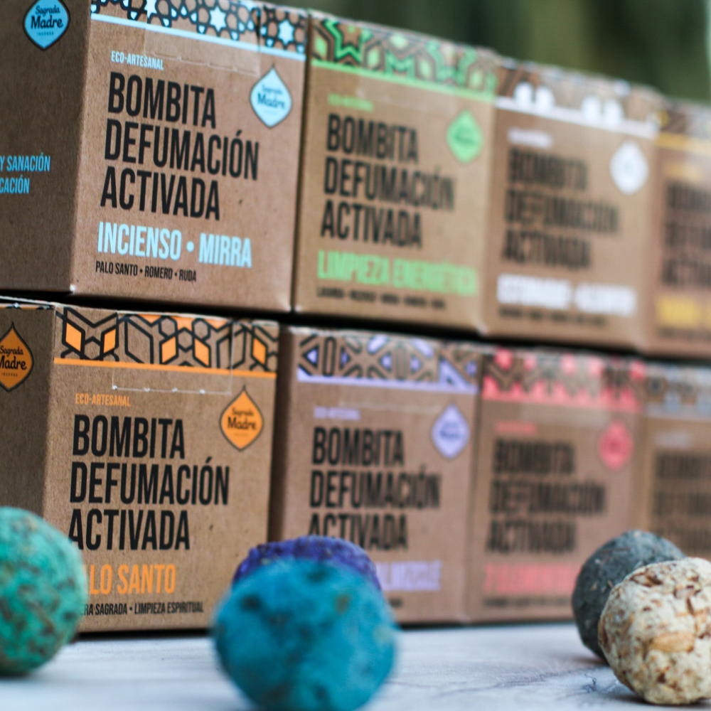 Bombita de Defumação Sagrada madre varios aromas | Shopee Brasil