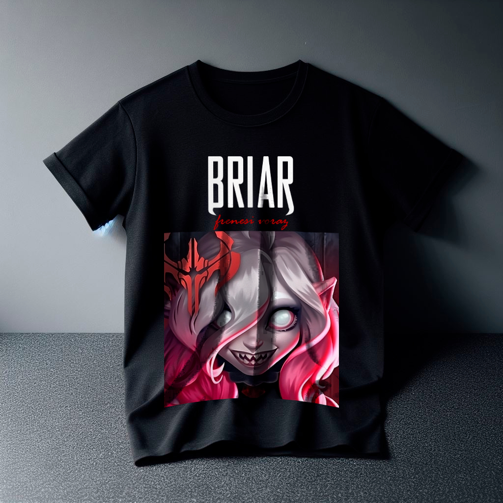 Camiseta T-Shirt Briar LOL - League of Legends 100% Algodão Unissex ...