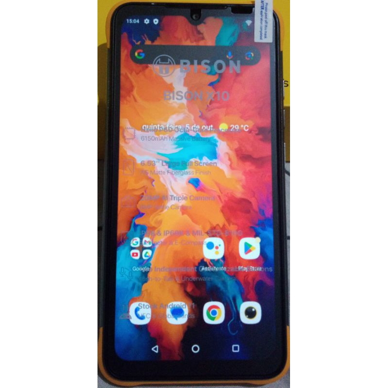 smartphone Umidigi Bison x10 (novo) | Shopee Brasil