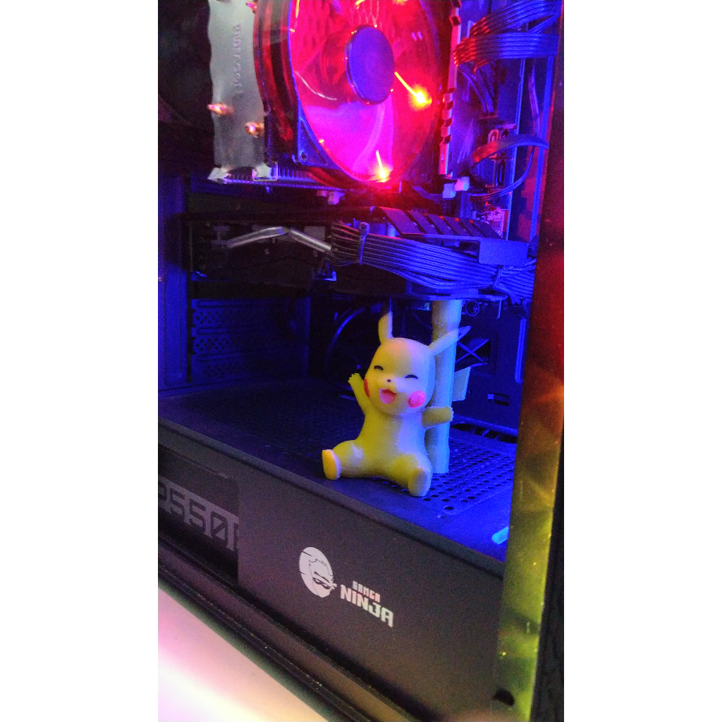 Suporte para placa de vídeo GPU - Pikachu Pokemon | Shopee Brasil
