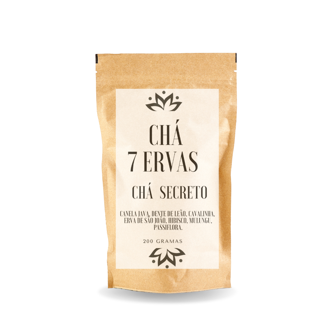 Kit chás 7 ervas 30 dias com 200 grs hibisco passiflora cavalinha chá ...