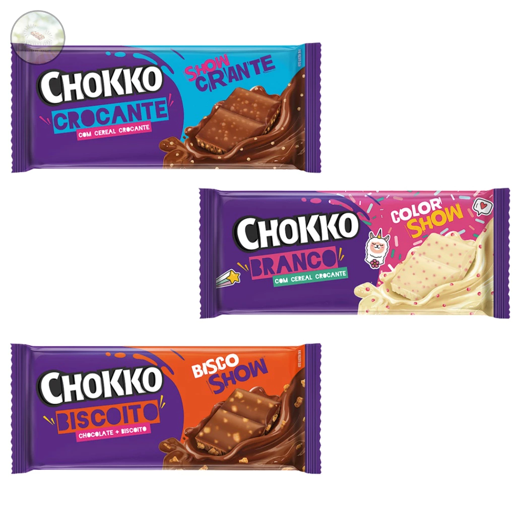 Kit com 10/ Barra de Chocolate Arcor Chokko 65g | Shopee Brasil