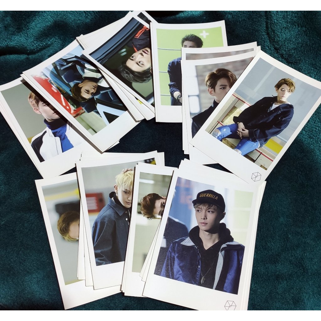 EXO - EXODUS polaroids (oficial) | Shopee Brasil