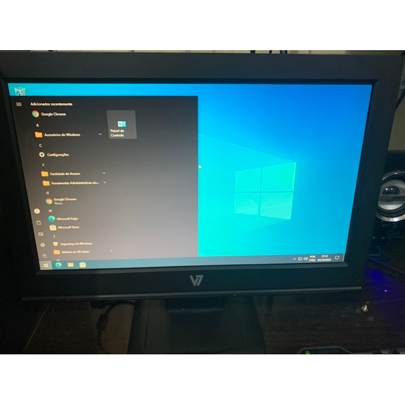 monitor de tela plana modelo D15W10. 16 polegadas | Shopee Brasil