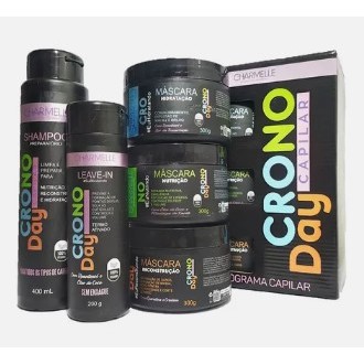 Kit Cronoday Cronograma Capilar - Charmelle | Shopee Brasil