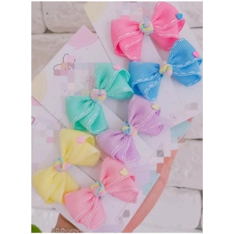 lacinhos para cabelo de bebê mini lacinho no bico de Pato todo forrado ...