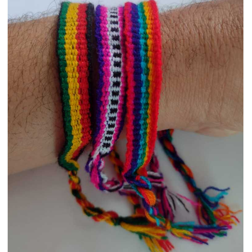 Pulseira de Pano Hippie Unissex Amizade , Kit 3 Peças - BOB MARLEY ...