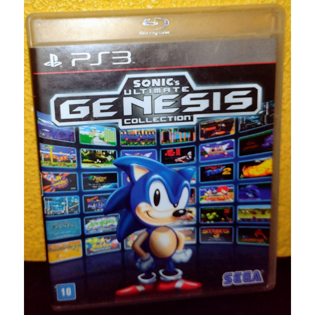 Sonic's Ultimate Genesis Collection ps3 físico | Shopee Brasil