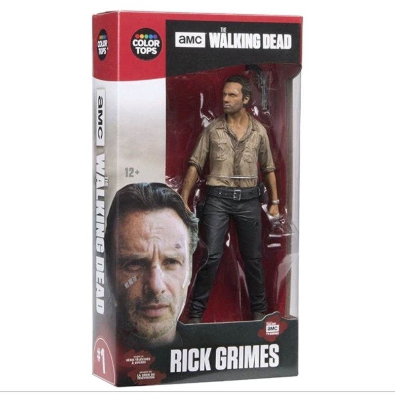 Action Figure Rick Grimes The Walking Dead | Shopee Brasil