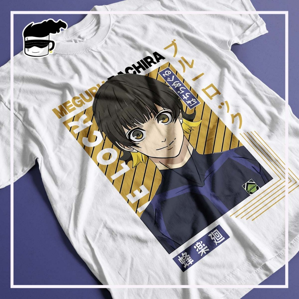 Camisa Anime Blue Lock Unissex Blusa Isagi Bachira Kunigami | Shopee Brasil