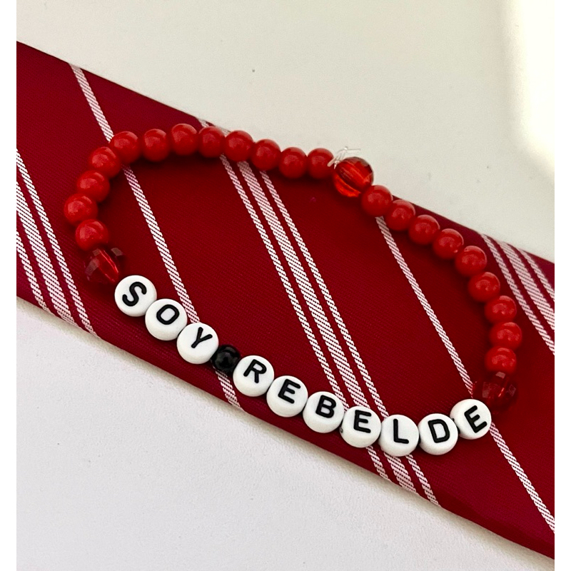 Pulseira RBD Rebelde Soy Rebelde Tour miçangas | Shopee Brasil