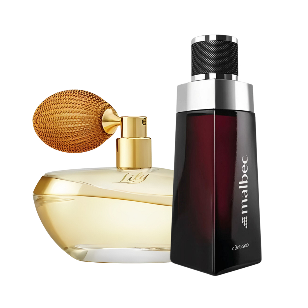 Kit 2 Perfumes - Lily - Malbec - 100ml cada. | Shopee Brasil