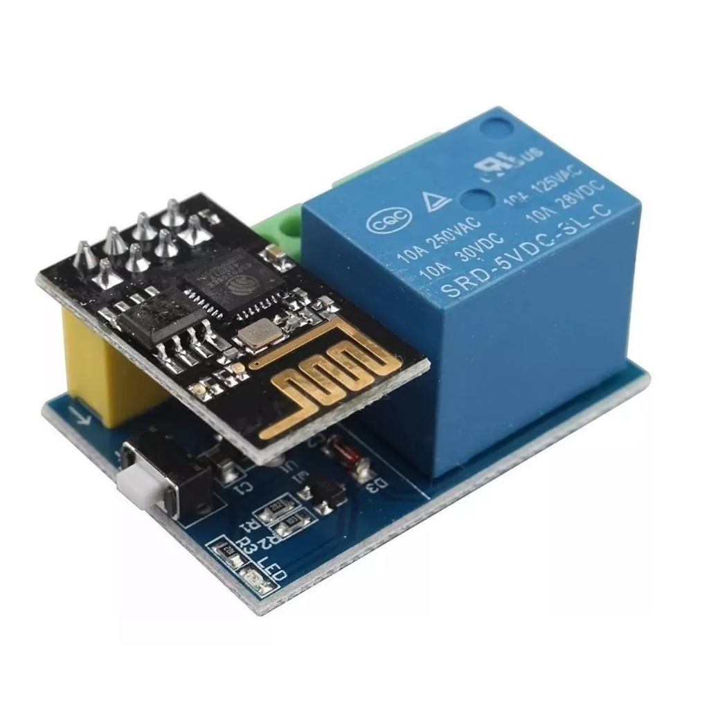 Módulo Relé Wi-fi Esp8266 V1.0 Com Esp-01 [ Código 37 ] | Shopee Brasil