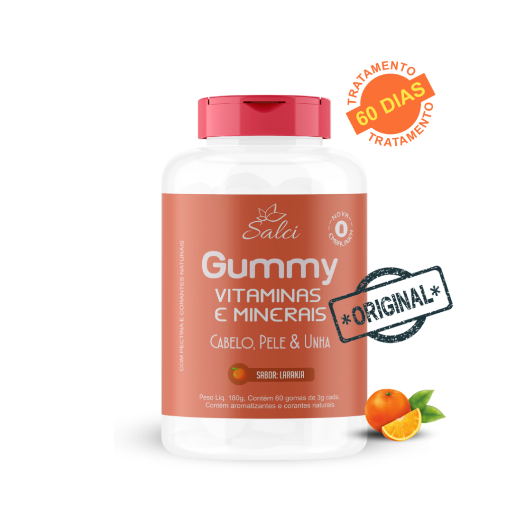 Gummy Vitaminas & Minerais Nova Embalagem 60 gomas concentrada ...