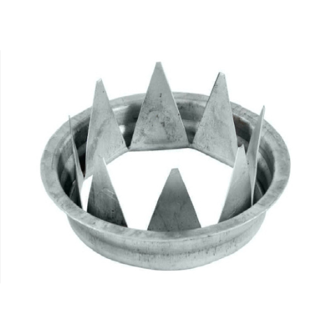 Adaptador Galvanizado Para Fogão a Lenha / Chaminé, Colarinho Universal ...