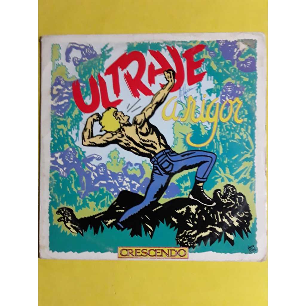 LP ULTRAGE A RIGOR - CRESCENDO 1989 - COM ENCARTE - ROCK NACIONAL 80S ...