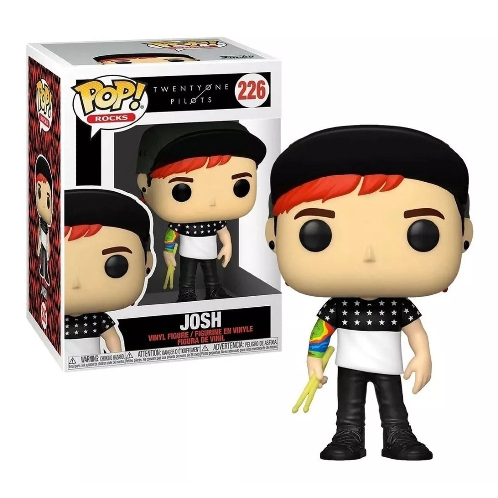 Funko Pop! Twenty One Pilots Josh 226 | Shopee Brasil