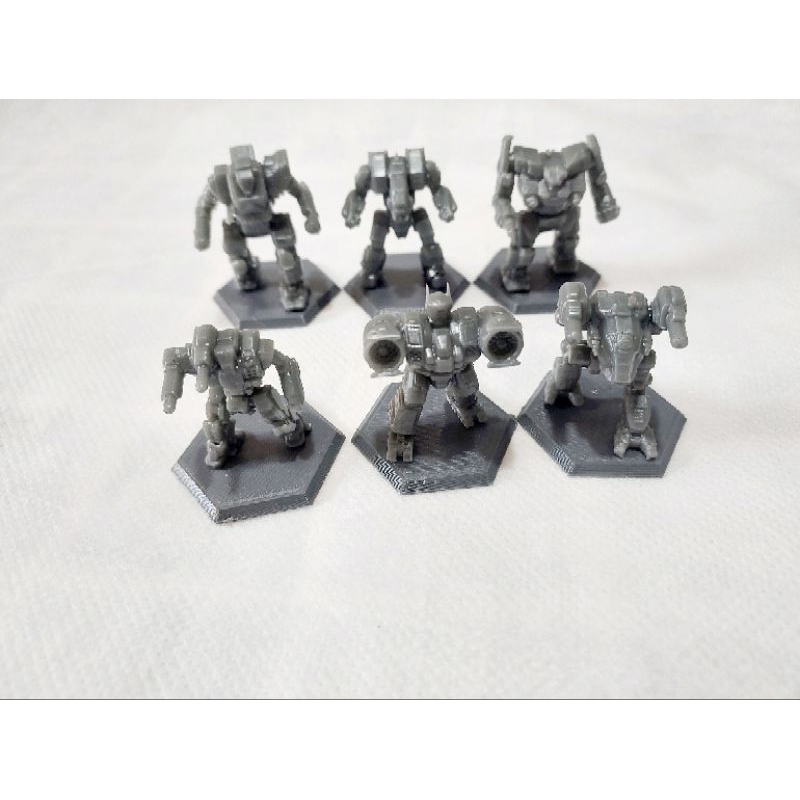 Battletech War Game - 20 Miniaturas ou Personalizado - Esculturas 3D ...