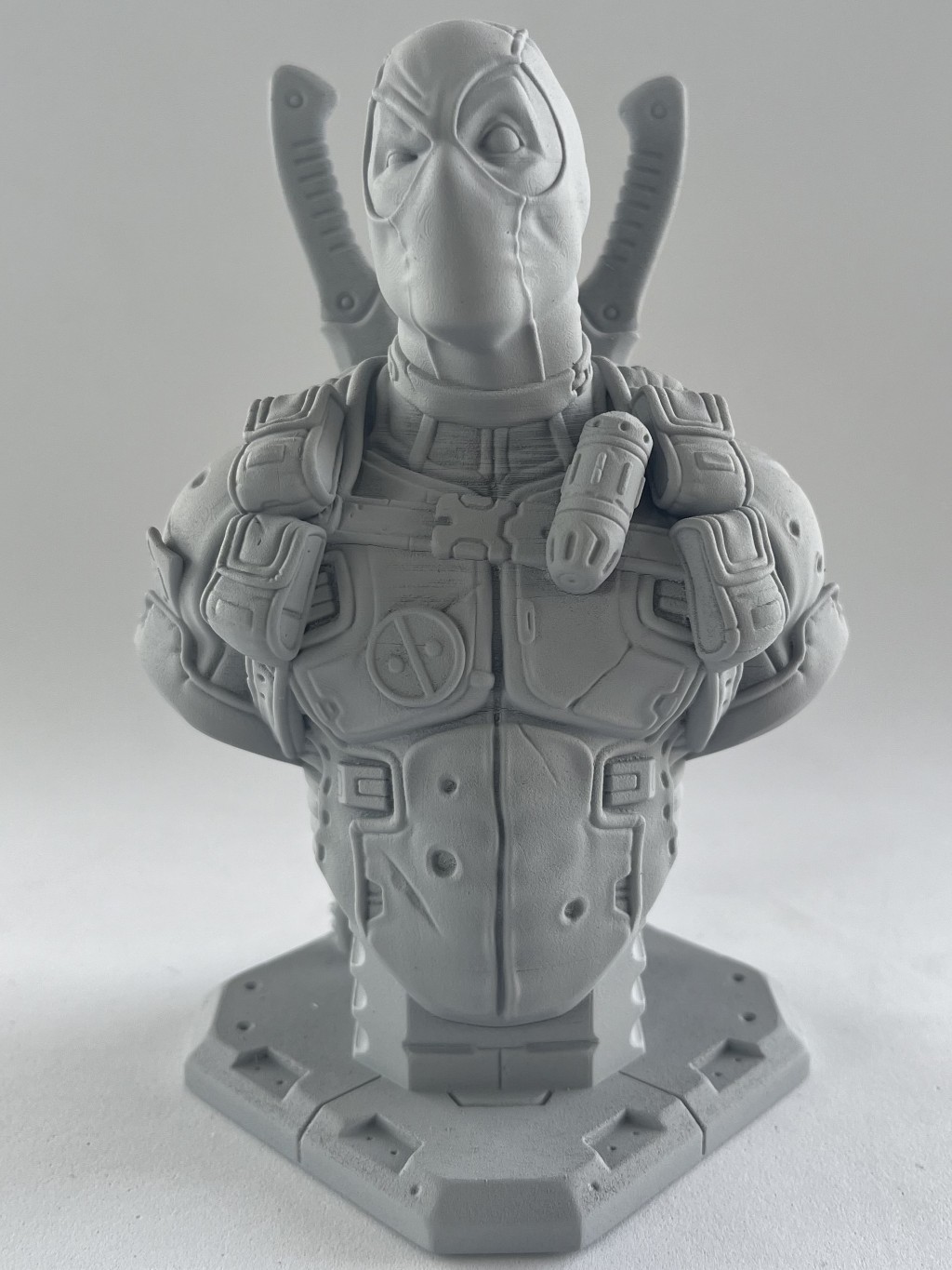 Estátua Busto Deadpool - Impressão 3D em Resina | Shopee Brasil