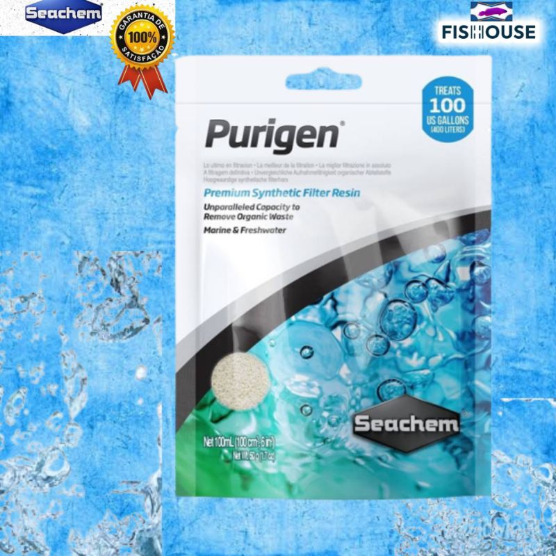 Purigen 100ml Seachem ( Filtrante Químico ) | Shopee Brasil