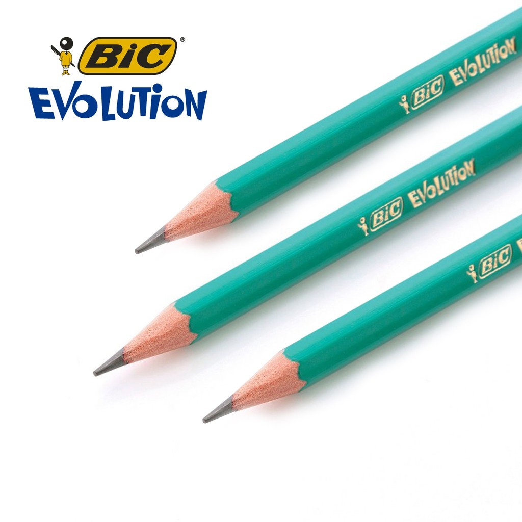 Kit Lapis Bic Evolution HB N°2 | Shopee Brasil