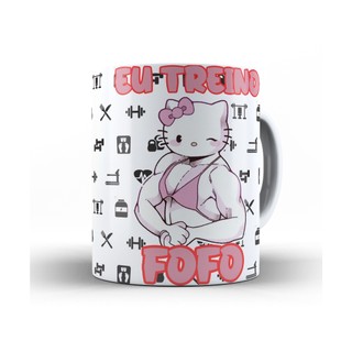 Caneca Hello kitty maromba | Shopee Brasil