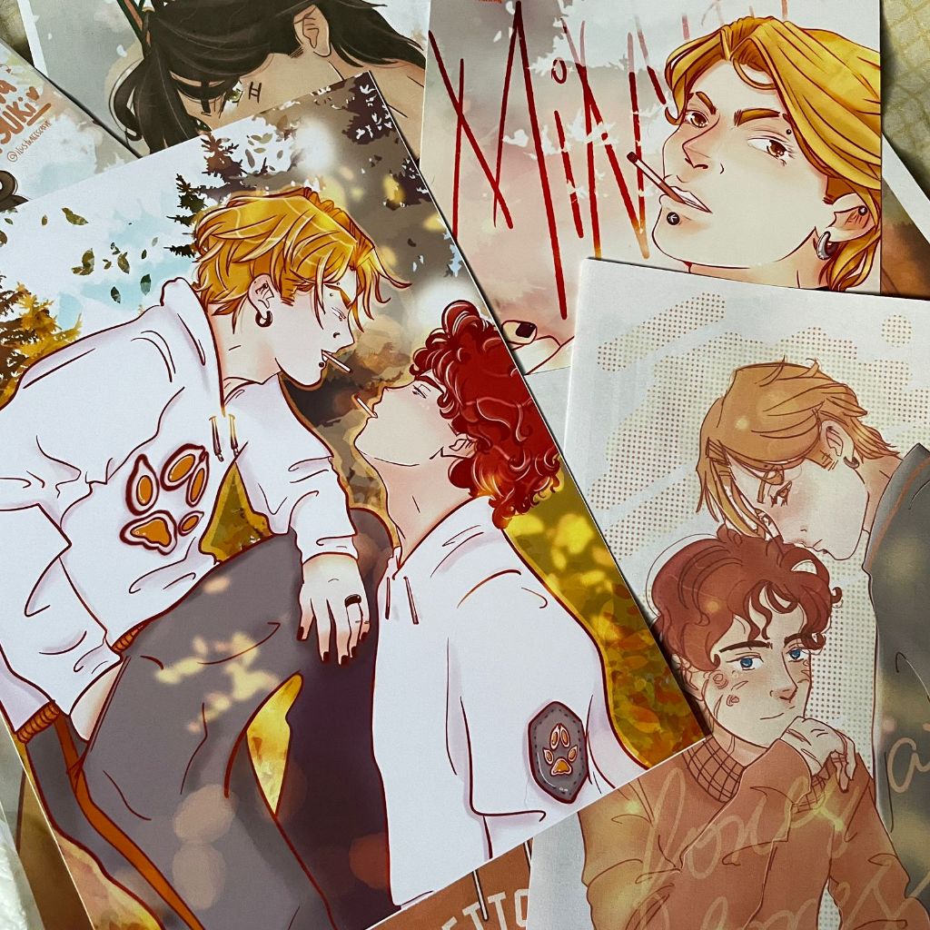 Prints Posteres personagens All For the Game | Foxhole Court | Tudo ...