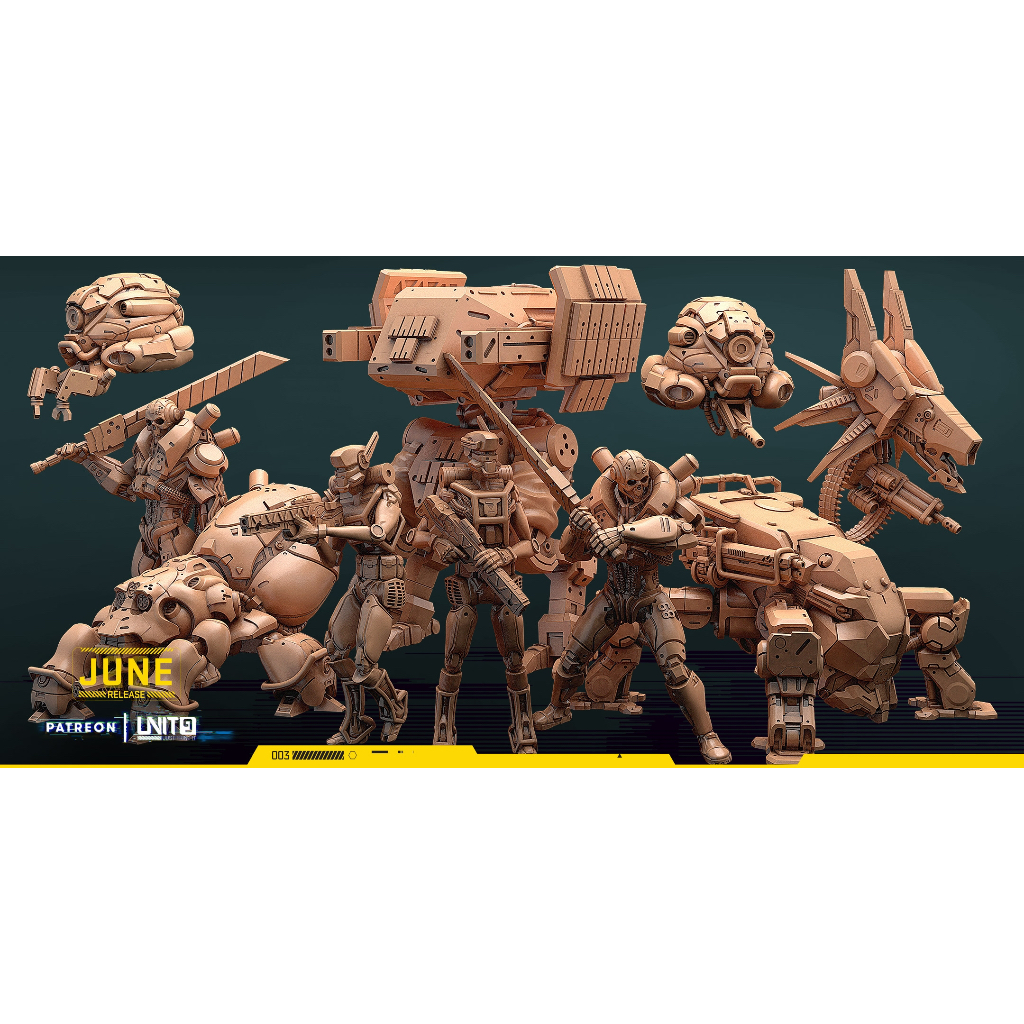 Miniaturas Cyberpunk 2077 para RPG, Board Games, Zombicide (U905 ...