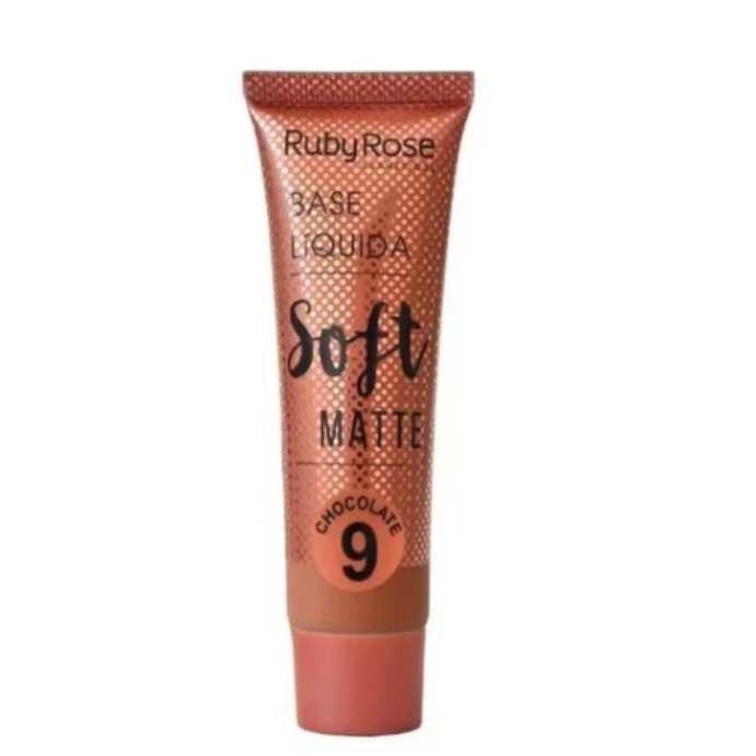 Base Líquida Soft Matte Chocolate HB-8050 Ruby Rose | Shopee Brasil