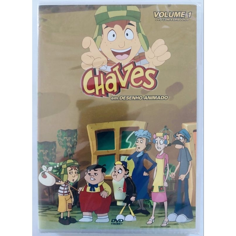 Dvd Chaves Vol. 1 - A Turma Do Chaves. | Shopee Brasil
