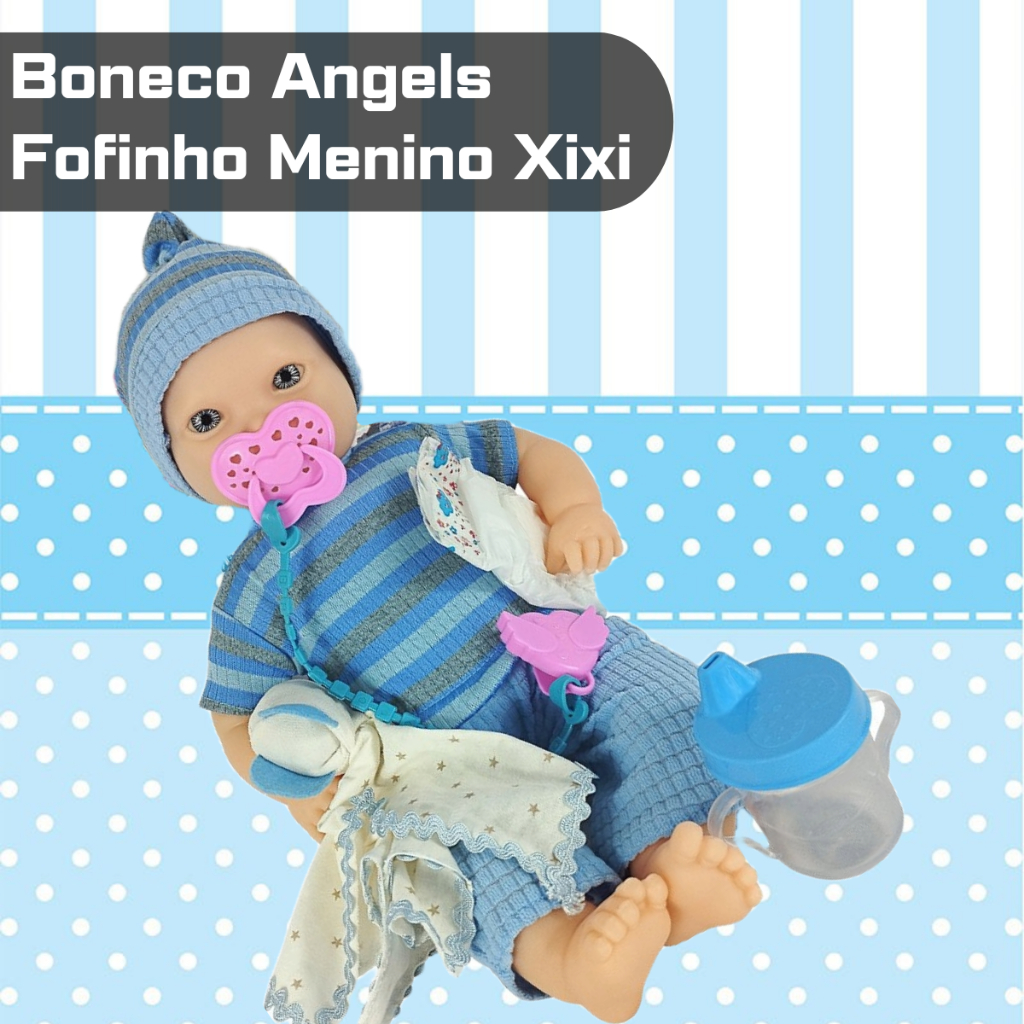 Boneco Angels Fofinho Menino Xixi | Shopee Brasil Boneco Angels Fofinho Menino Xixi | Shopee Brasil