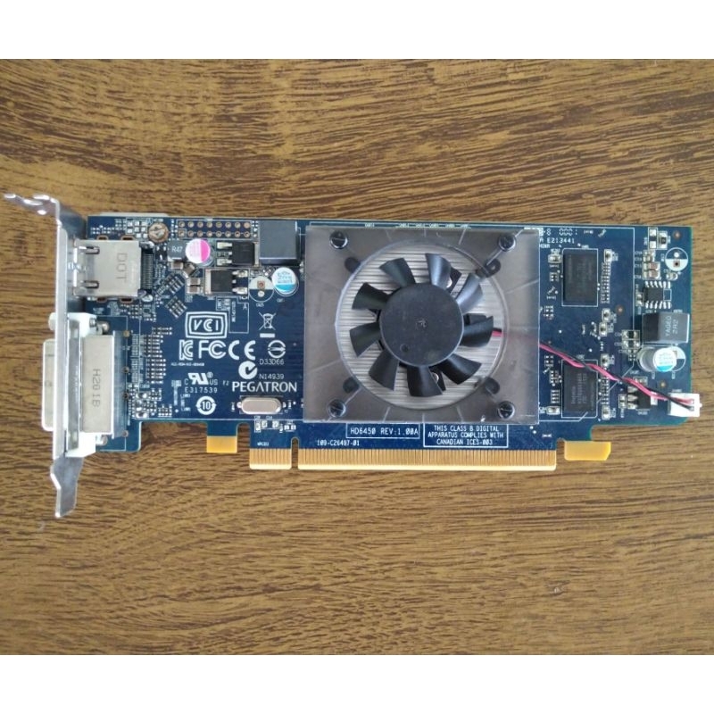 Placa de vídeo Amd Radeon HD 6450 1gb ddr3 HDMI DVI Low Profile ...