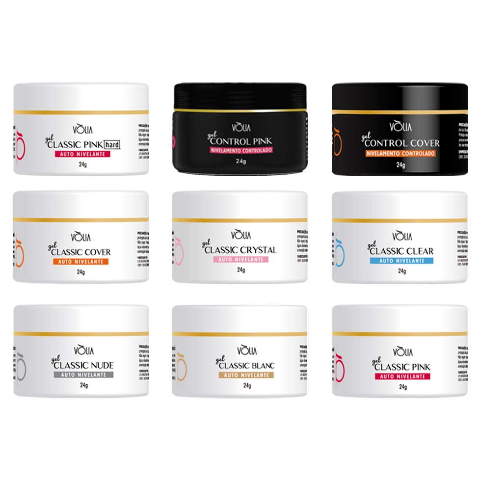 Gel Volia Linha Classic 24g Vólia - Construtor Para Unhas Escolha Sua ...