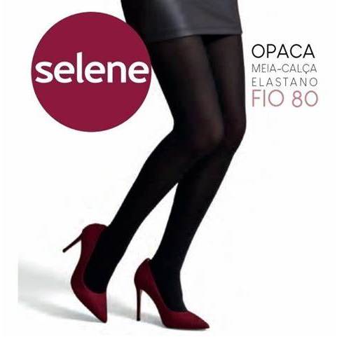 Meia Calça Opaca Fio 80 Elastano (Original Selene) | Shopee Brasil