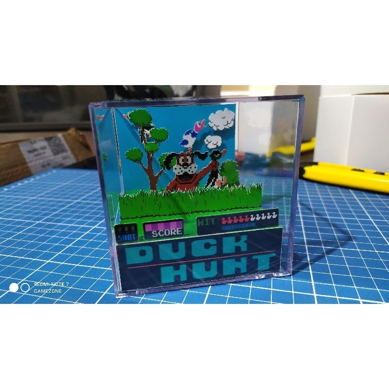 Cubo Diorama Caça ao Pato. | Shopee Brasil